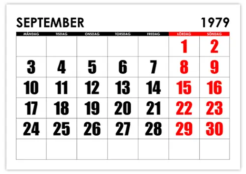 Kalender 1979 – kalender12.su